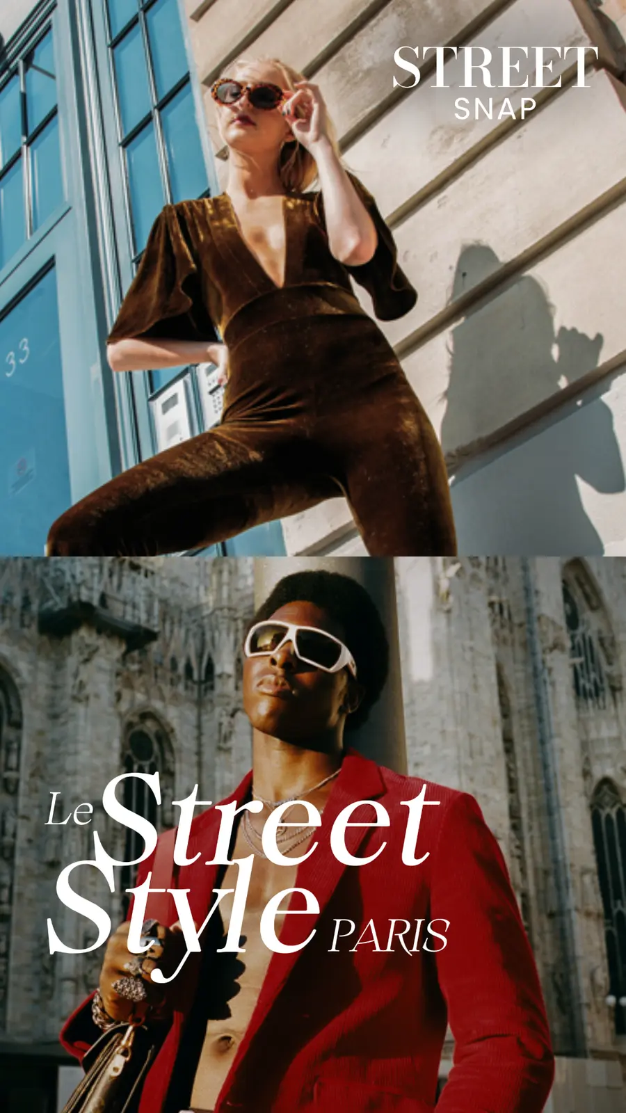 OOTD Style Street Snap Youtube Thumbnail 9:16 | CapCut Template