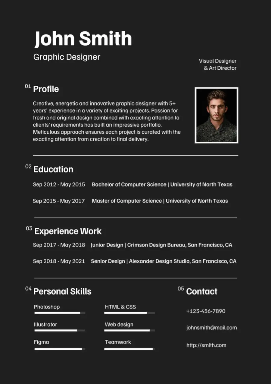 Resume Template | CapCut Template