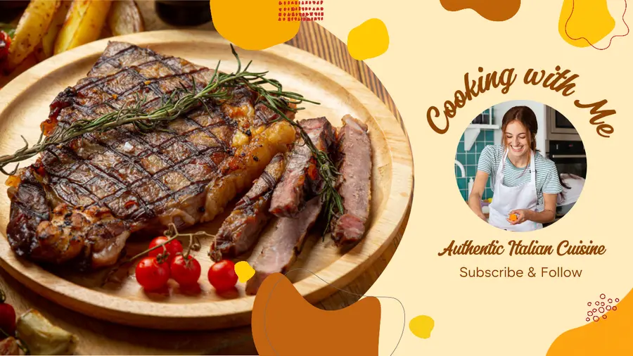 Cooking with Me Youtube Thumbnail | CapCut Template