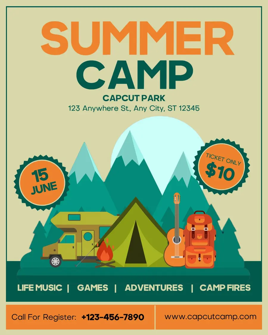 Other Summer Camp Promotion | CapCut Template